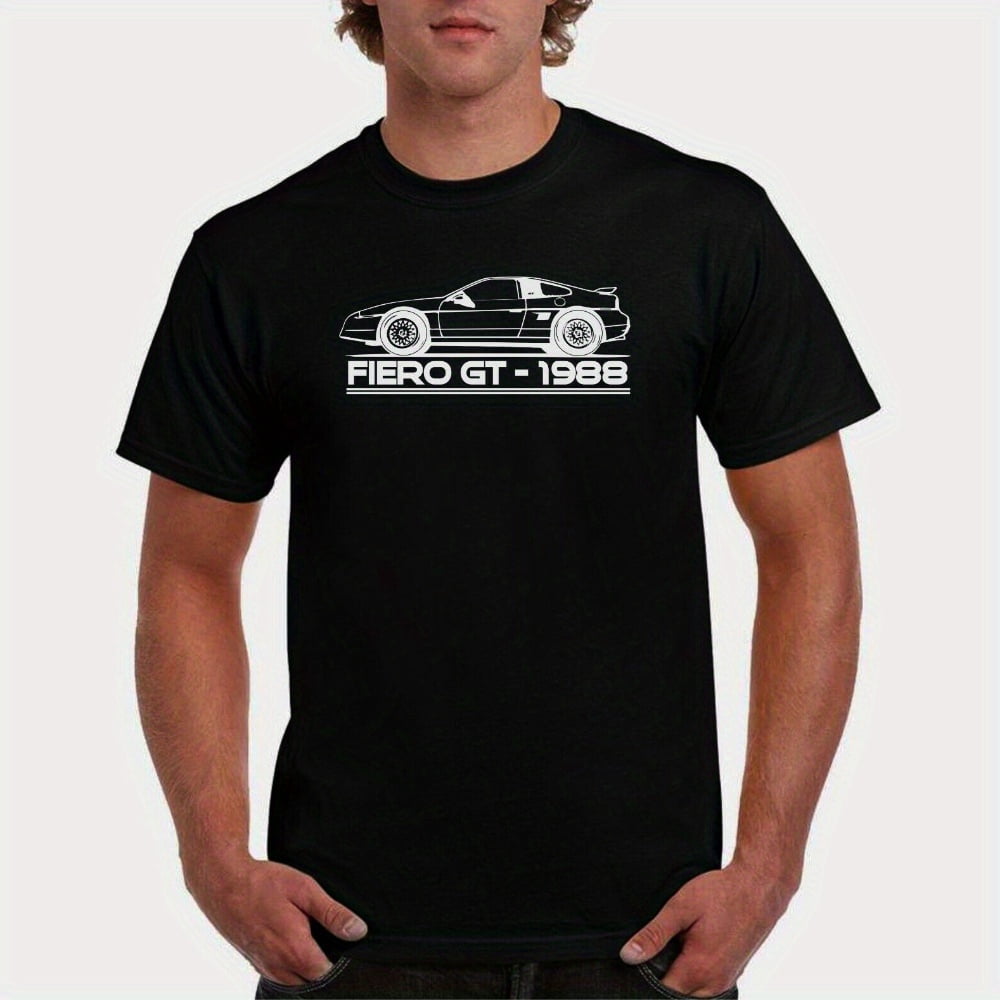 Pontiac Fiero GT Profile T-Shirt 1984-1988 (NEW) - Walmart.com
