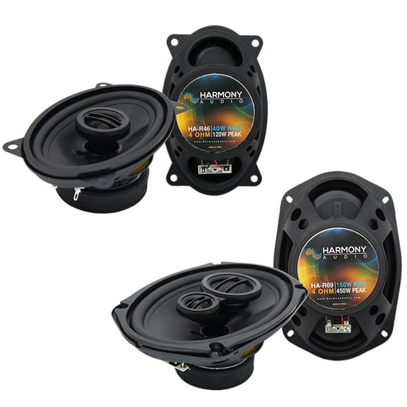 Pontiac Firebird 1982-1992 OEM Speaker Upgrade Harmony R46 R69 Package ...
