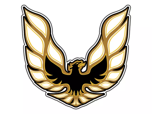 Pontiac Firebird Logo Waterproof Sticker Phone Decal Water Bottle ...