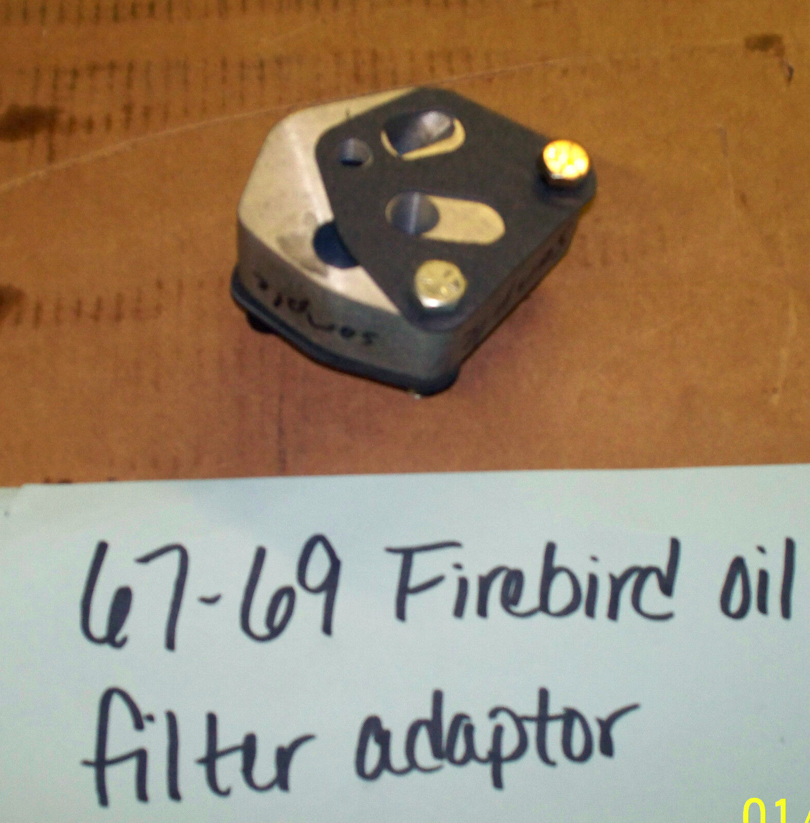 Pontiac Firebird Oil Filter Adapter / Adaptor - CLASSIC REPRO 1967-1969 ...