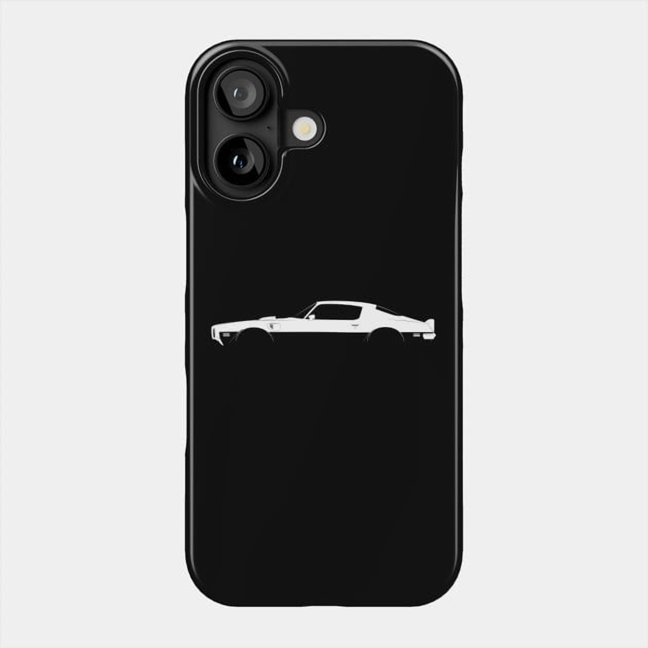 Pontiac Firebird Trans Am (1971) Silhouette with a Classic and Case for ...