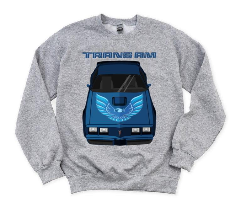 Pontiac Firebird Trans Am 79-81 Nocturne Blue Vintage Retro Muscle Car ...