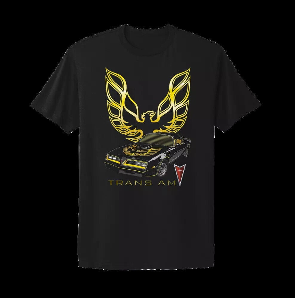 Pontiac Firebird Trans Am Black Gold T-Shirt - Walmart.com