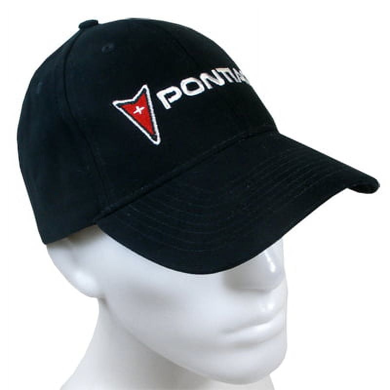 Pontiac Logo Black Baseball Cap - Walmart.com