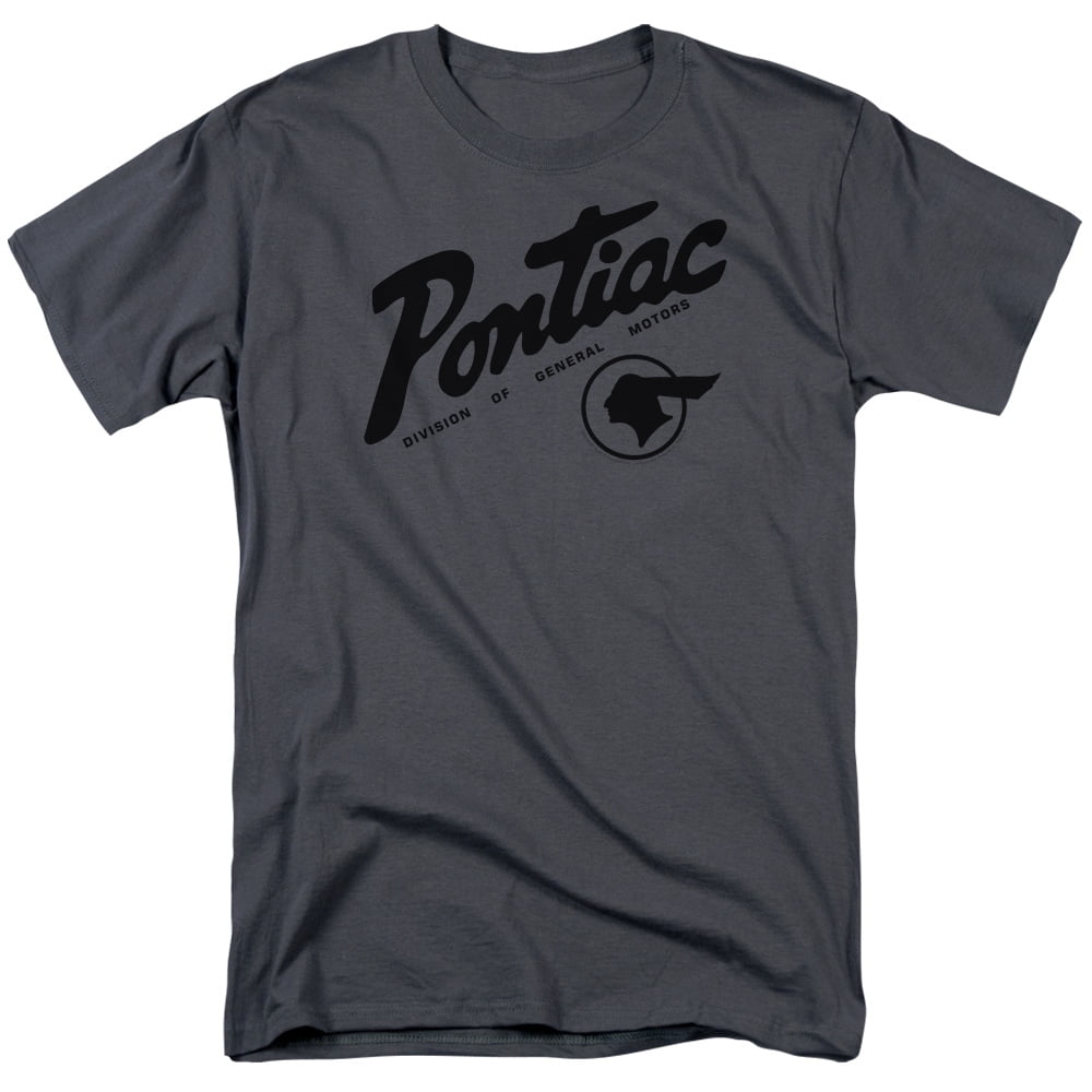 Men's Pontiac Division T-shirt XX-Large Charcoal - Walmart Business ...