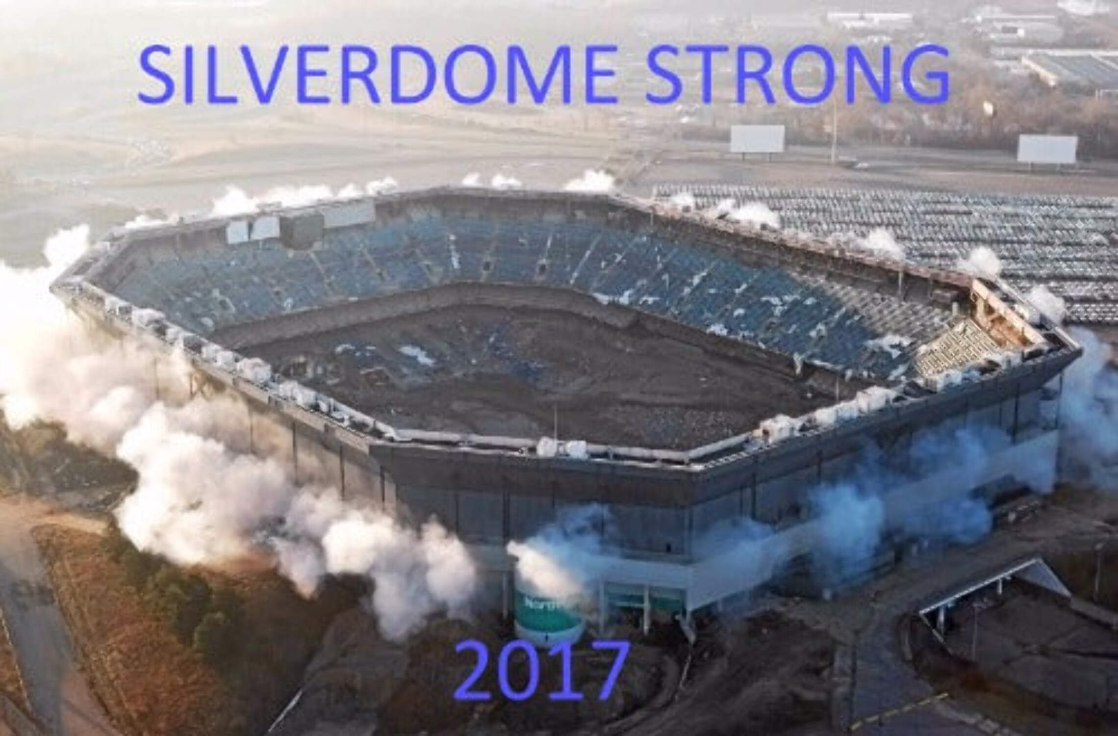 Pontiac Silverdome Strong 2017 Funny Glossy Poster Picture Photo Banner ...