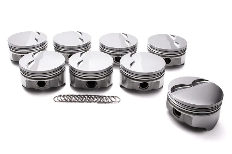 Pontiac V8 Dished Piston Set 4.160 Bore -14cc - Walmart.com