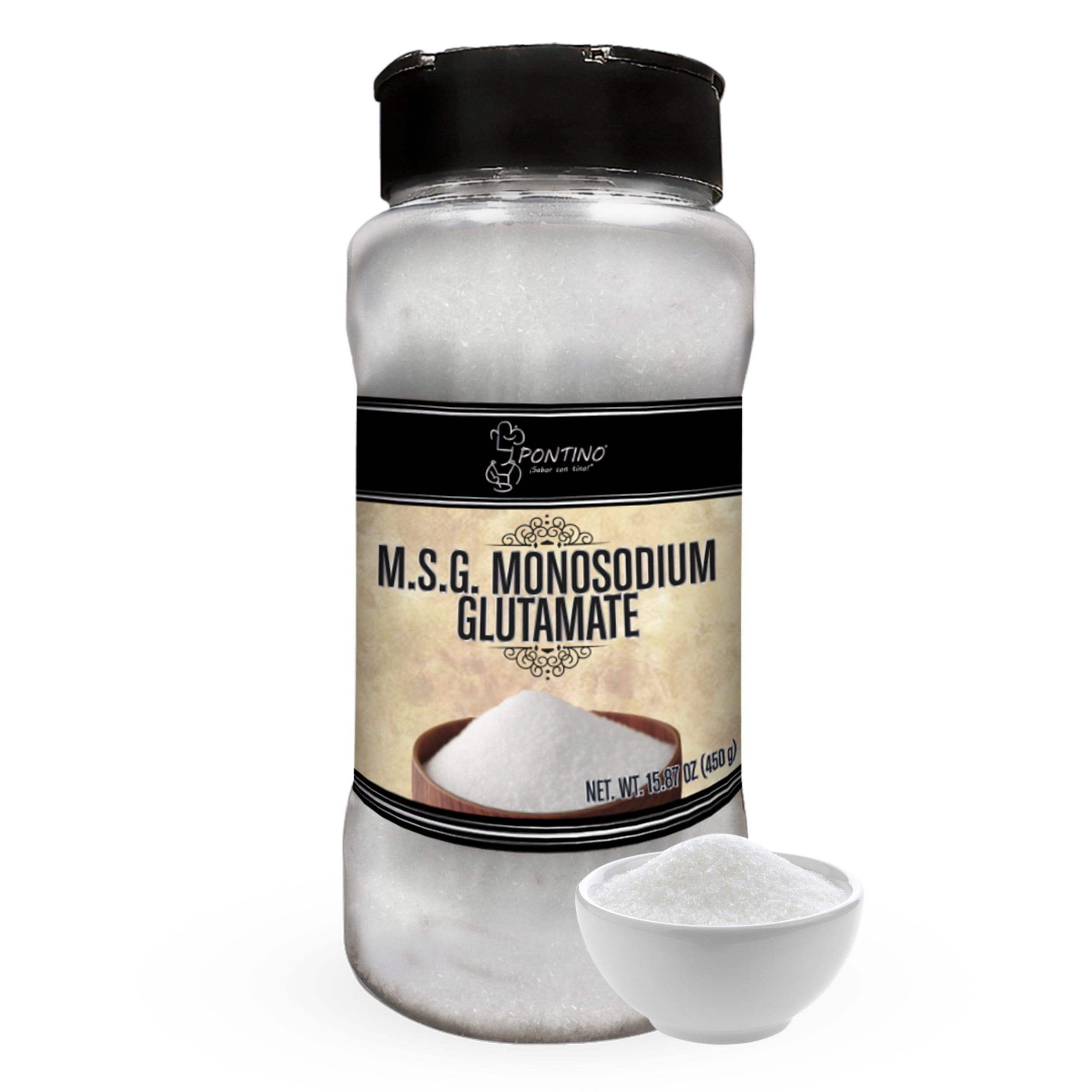 Pontino M.S.G. Monosodium Glutamate - MSG Seasoning - Flavor Enhancer ...