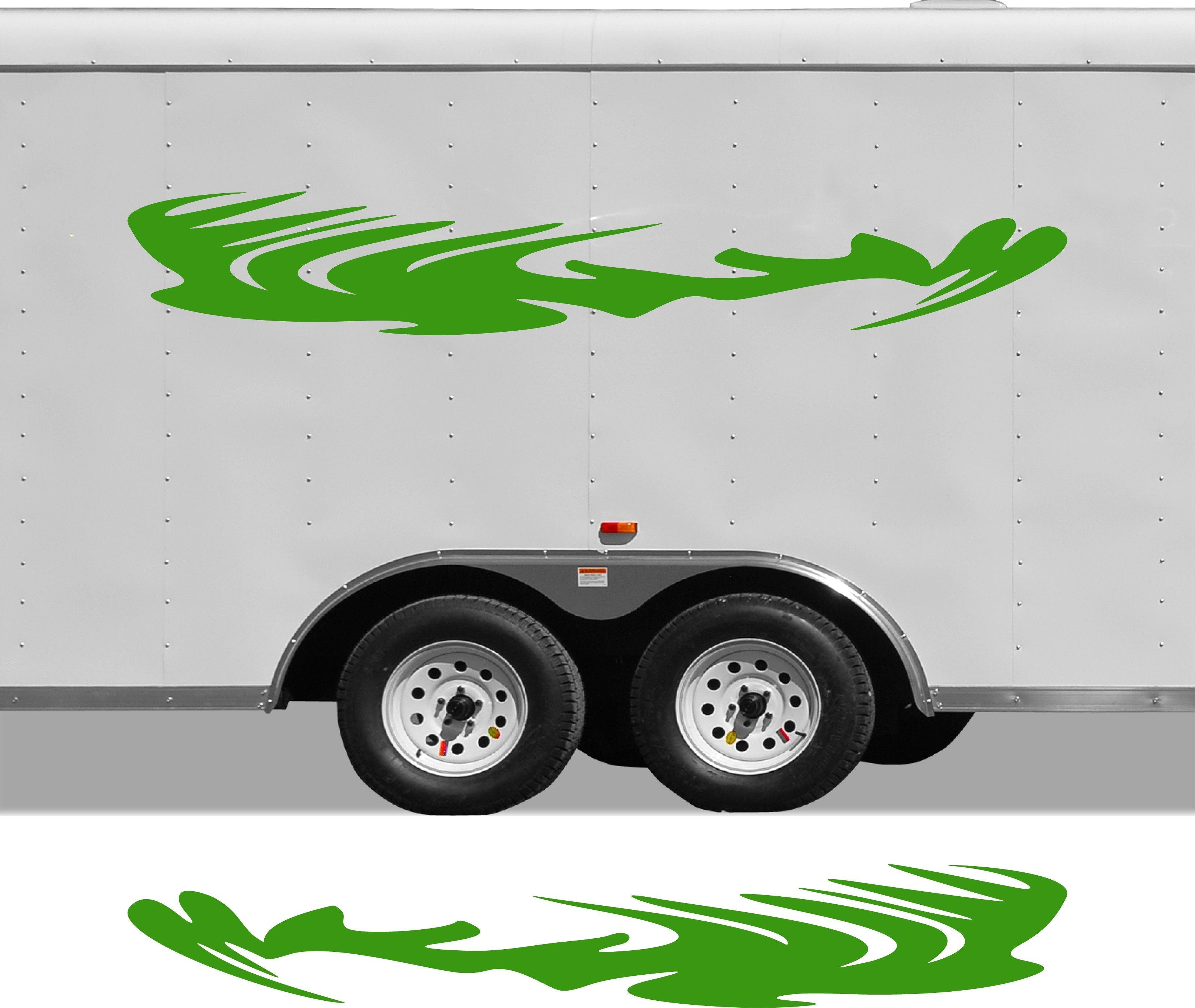 StickerChef Pontoon Boat Motor Home Trailer RV Replacement Camper ...
