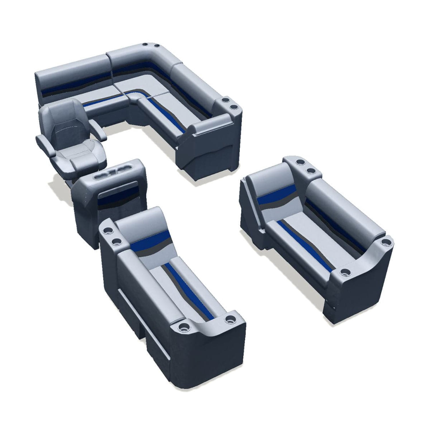 Pontoon Boat Seats (CG1843) - Walmart.com