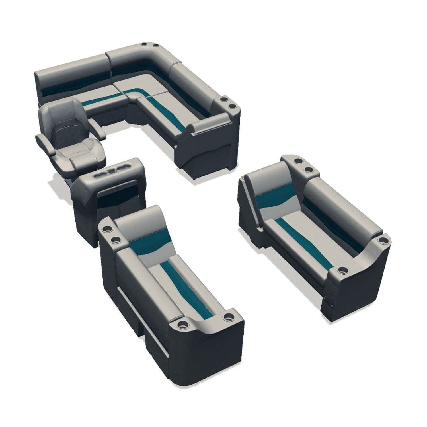 Pontoon Boat Seats (CG1843) - Walmart.com