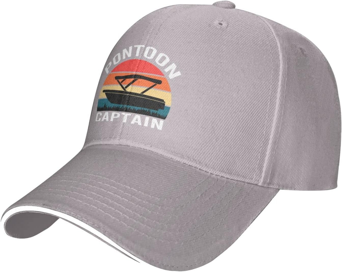 Pontoon Captain Baseball Cap Men Women Dad Hat Sun Hat Adjustable ...