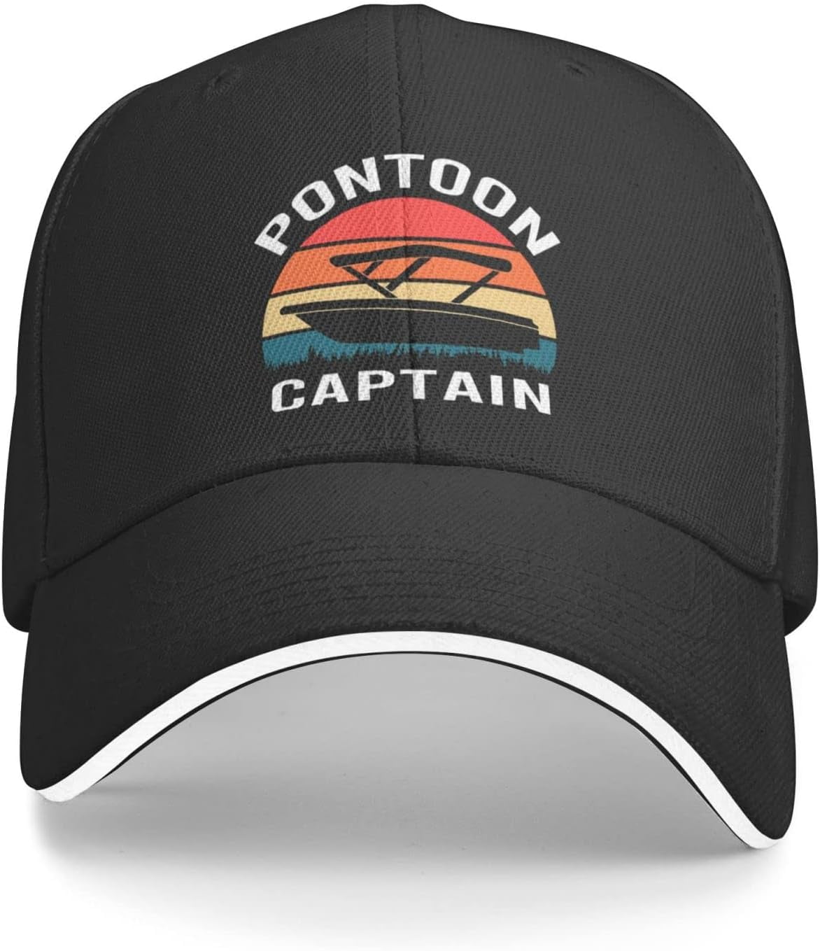 Pontoon Captain Baseball Cap Summer Sun Hat Gift Women Trucker Hat ...