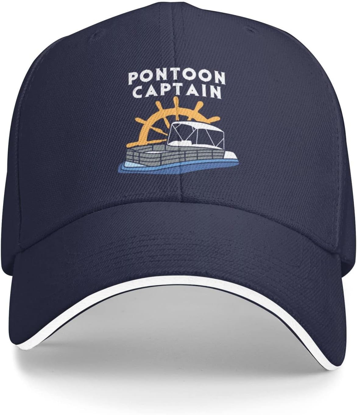 Pontoon Captain - Pontoon Boat - Pontooning Party Baseball Cap Gifts ...