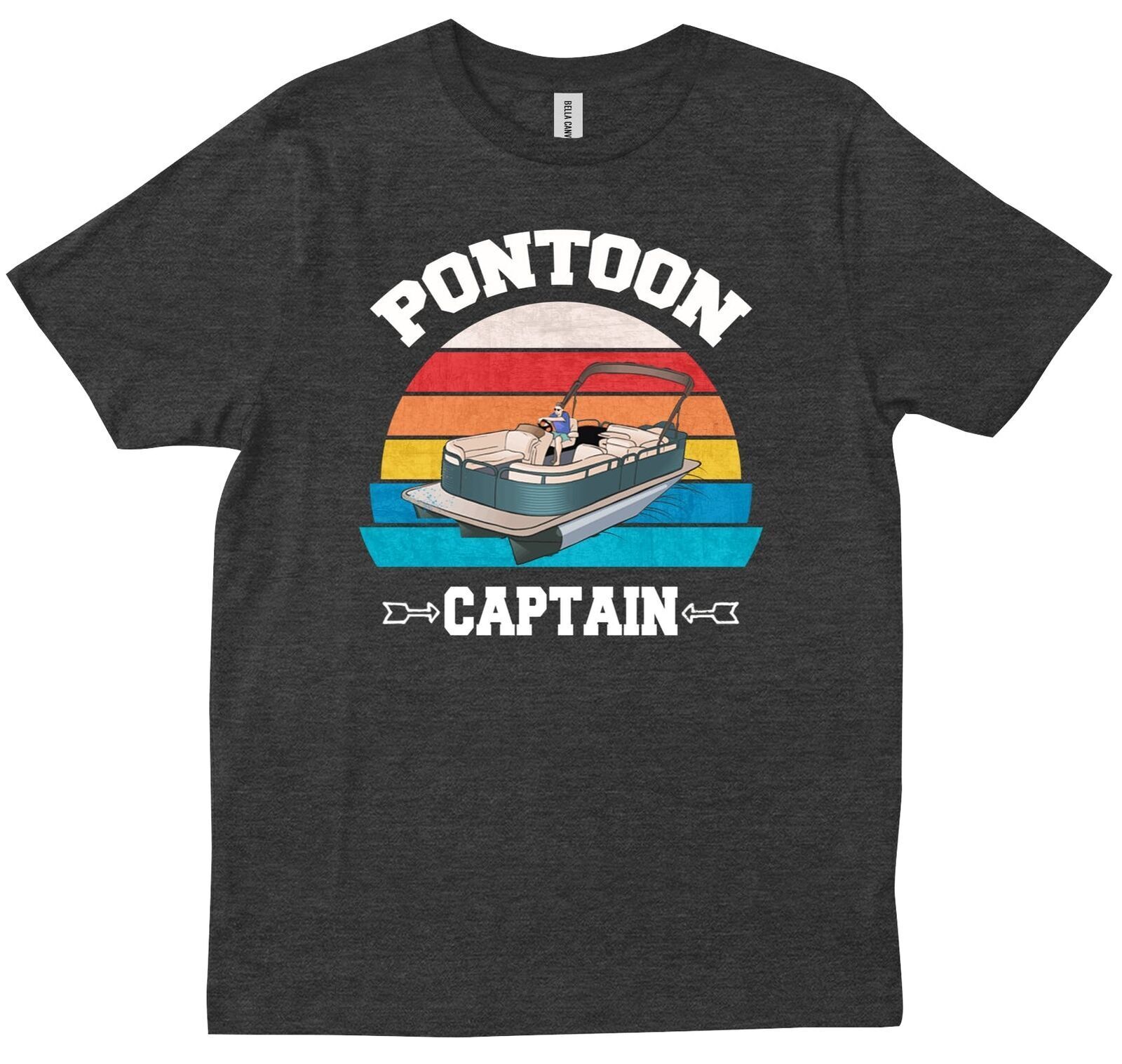 Pontoon Captain Pontoon Captain Dad Son Present Boat For Fathers Day T ...