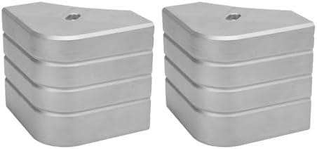 Pontoon Corner Caps, Boat Corner Cap, 2 Pcs Aluminum Corner Cap Deck ...