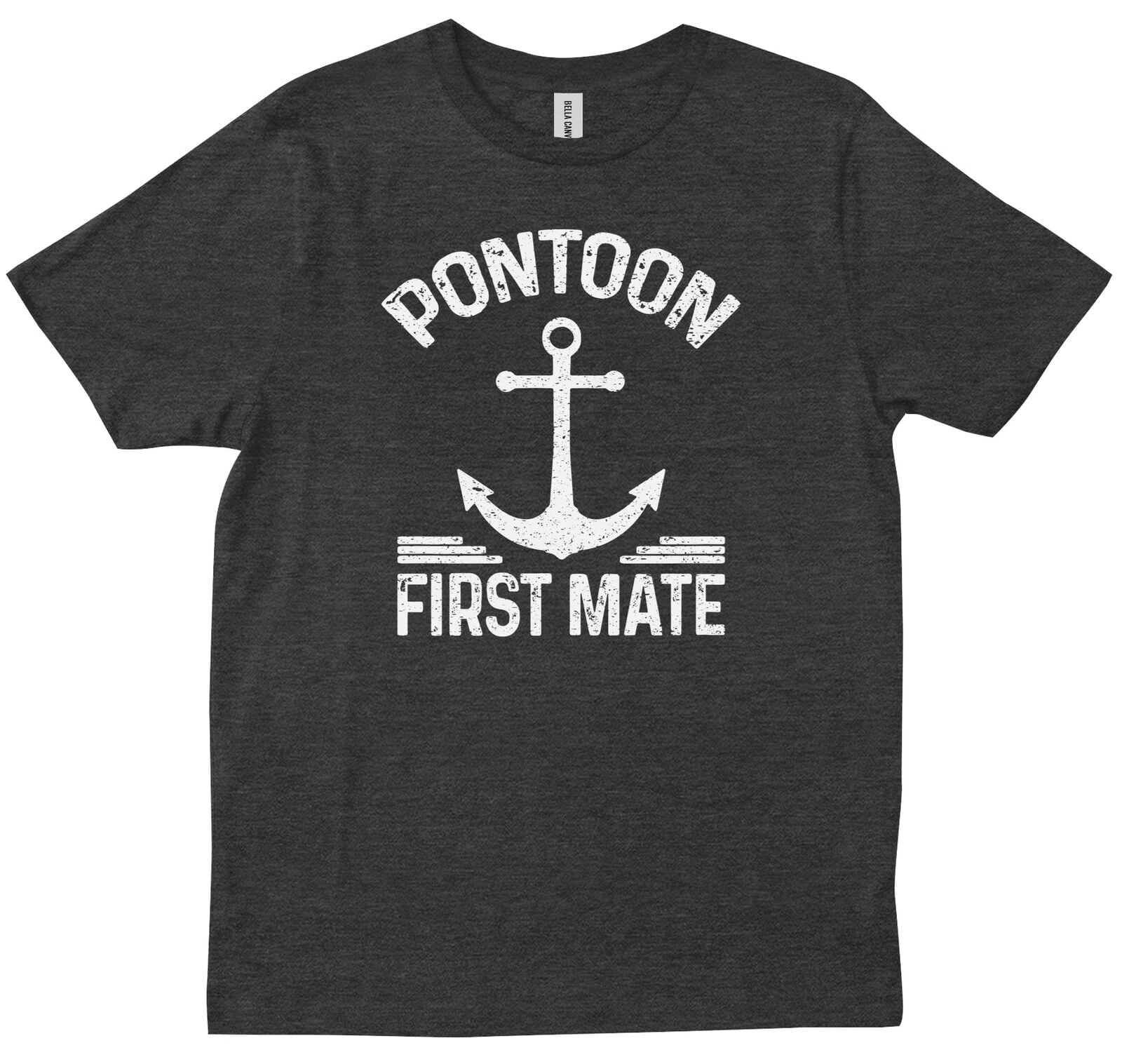 Pontoon First Mate Pomtooning Legend Vintage T-shirt - Walmart.com