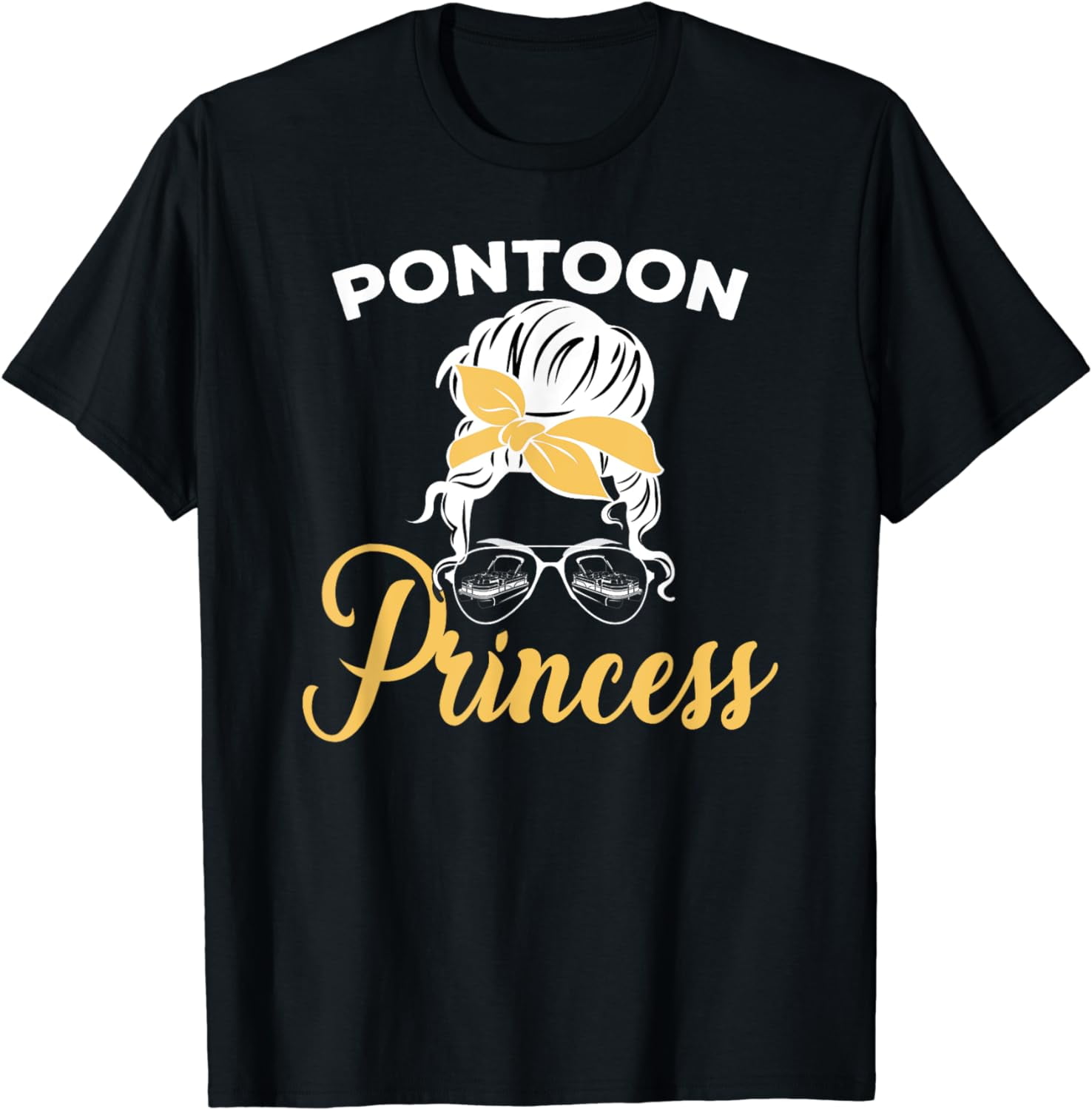 Pontoon Princess Pontooning Women T-Shirt - Walmart.com