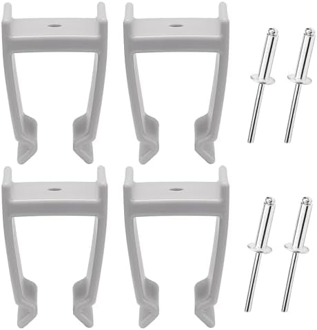 ‎Pontoon Top Bimini Clips for Boat Bimini Top Square Bracket, 1-1/4 ...