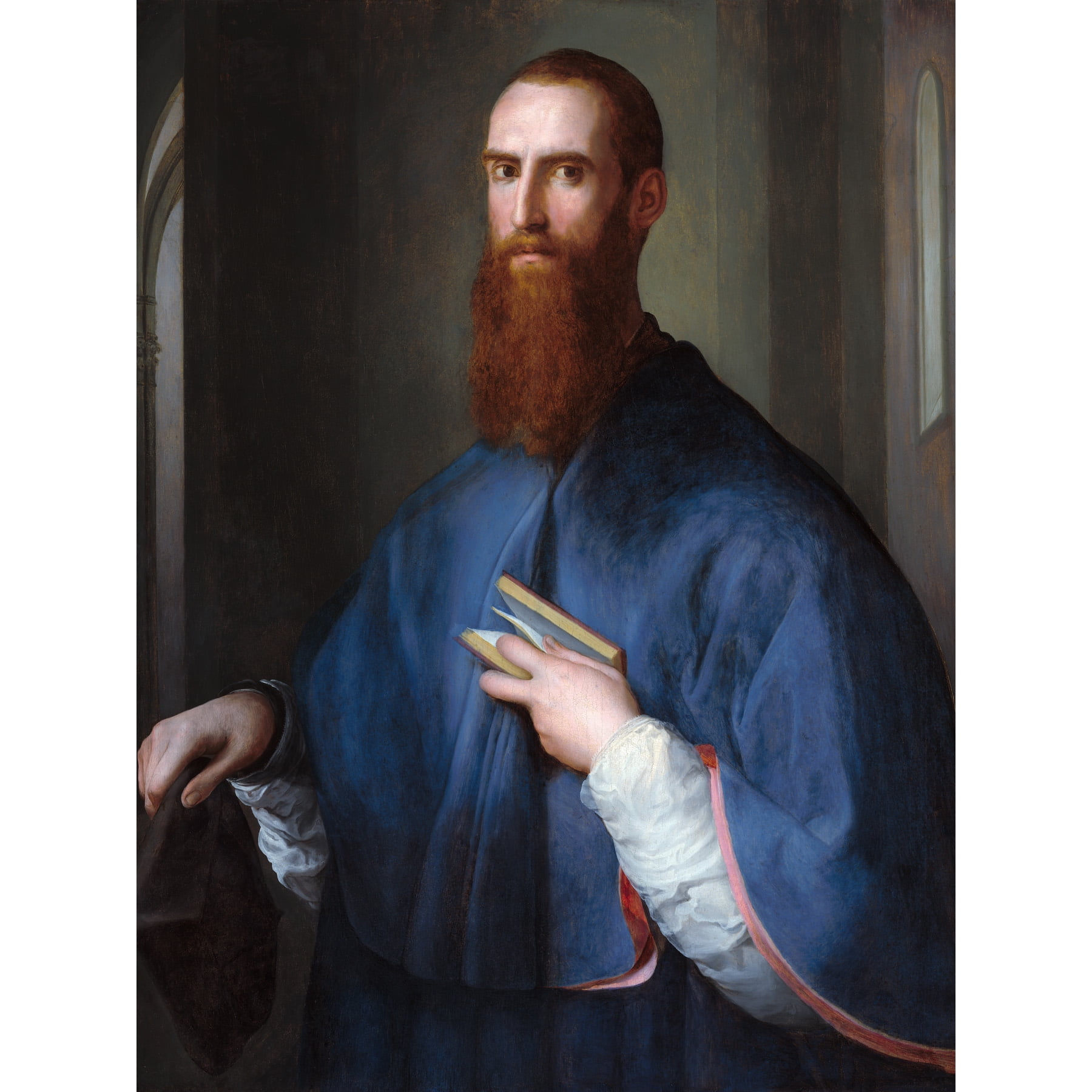 Pontormo Portrait Monsignor Of House Religious Painting Extra Large Art ...