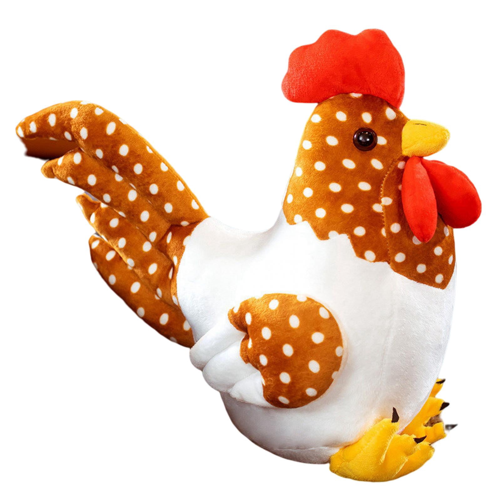 Pontos Easter Cock Doll Soft Cute Cartoon Poultry Doll Plushies ...