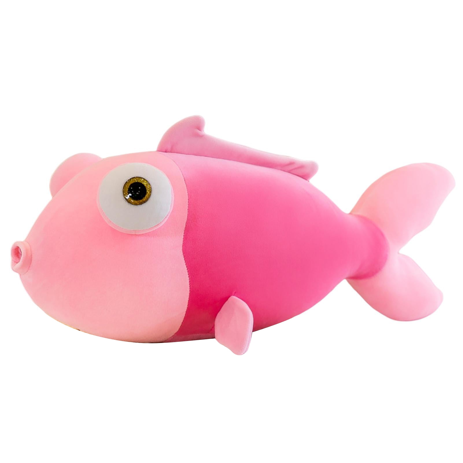 Pontos Fish Plush Toy Cute Colored Goldfish Doll Plushies Soft ...