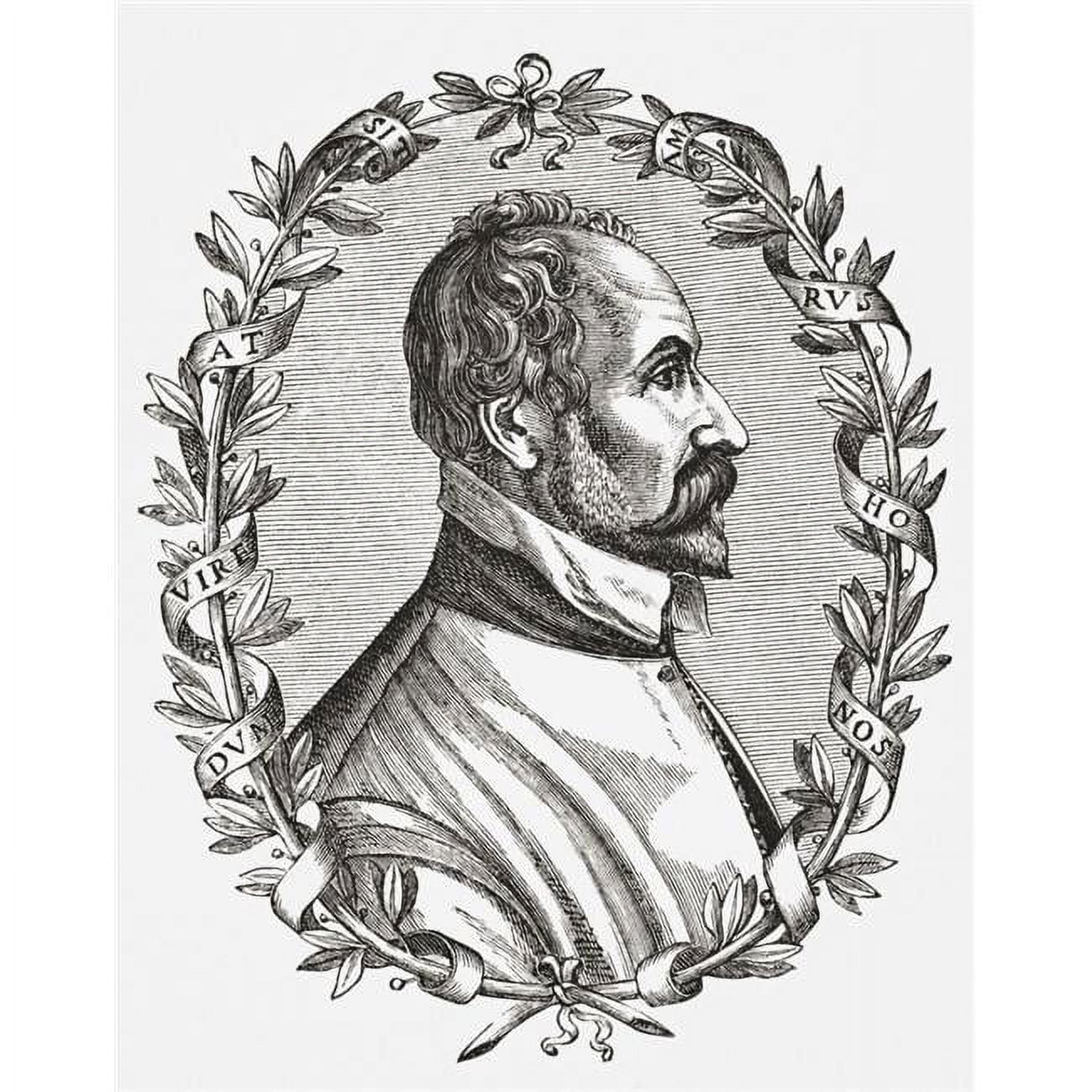 Pontus De Tyard C. 1521 - 1605. French Poet Priest & Member of La ...