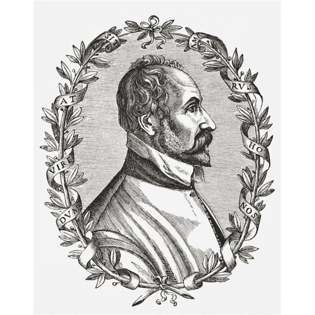 Pontus De Tyard C. 1521 - 1605. French Poet Priest & Member of La ...