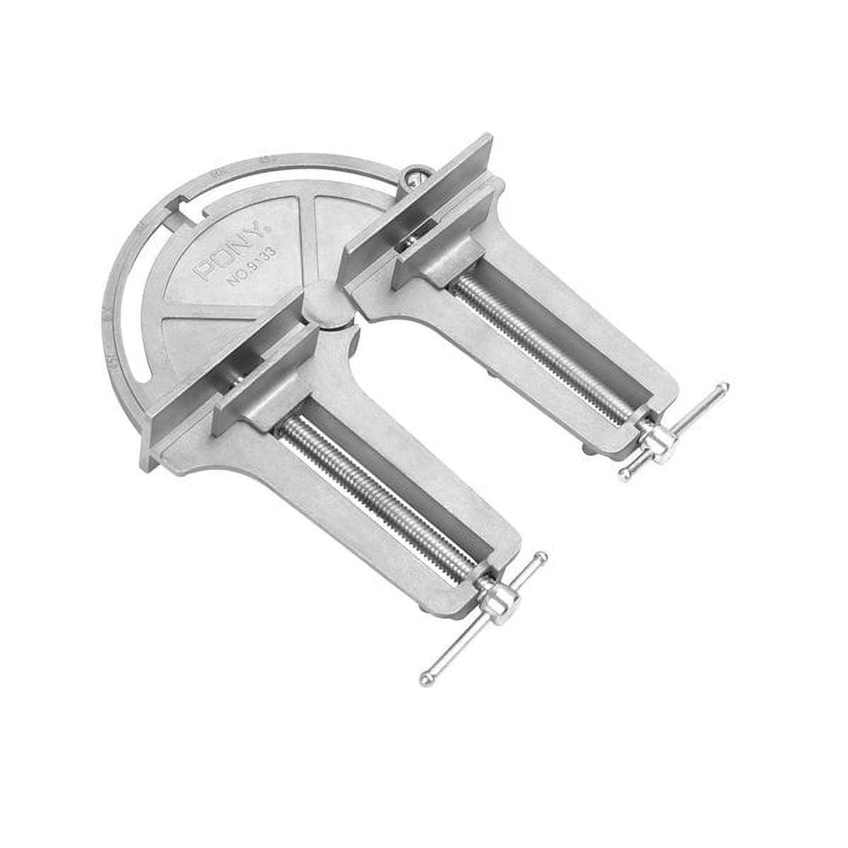 Pony 9133 Right Angle Adjustable Corner & Splicing Clamp, 3" Capacity ...