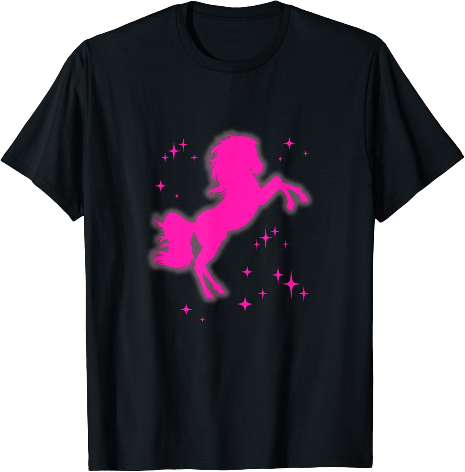 Pony And Heels Lover Pink Clubs Disco Birthday CowVer 2 T-Shirt ...