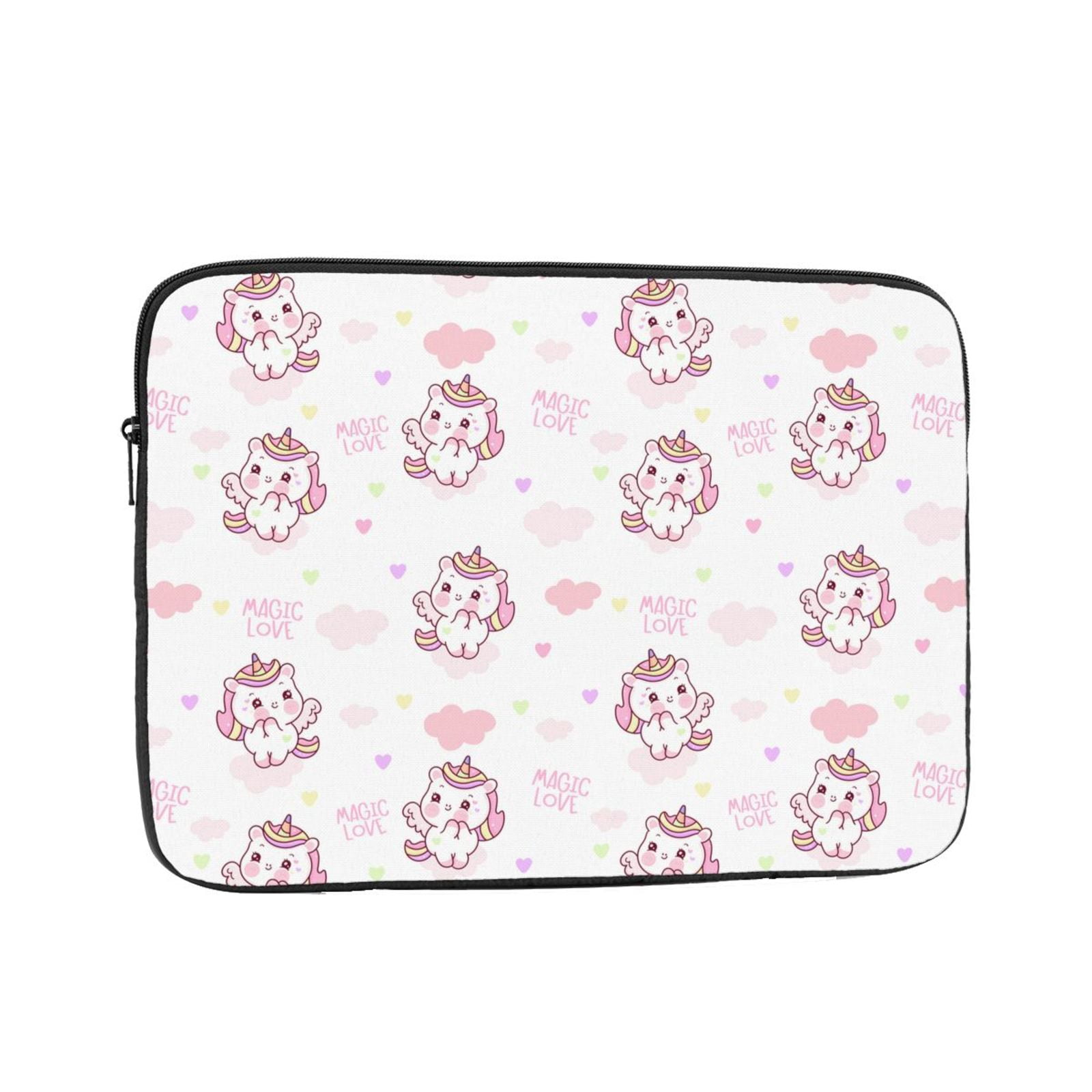 Pony Child Girly Doodle 15 inch Portable Laptop Sleeve Compatible with ...