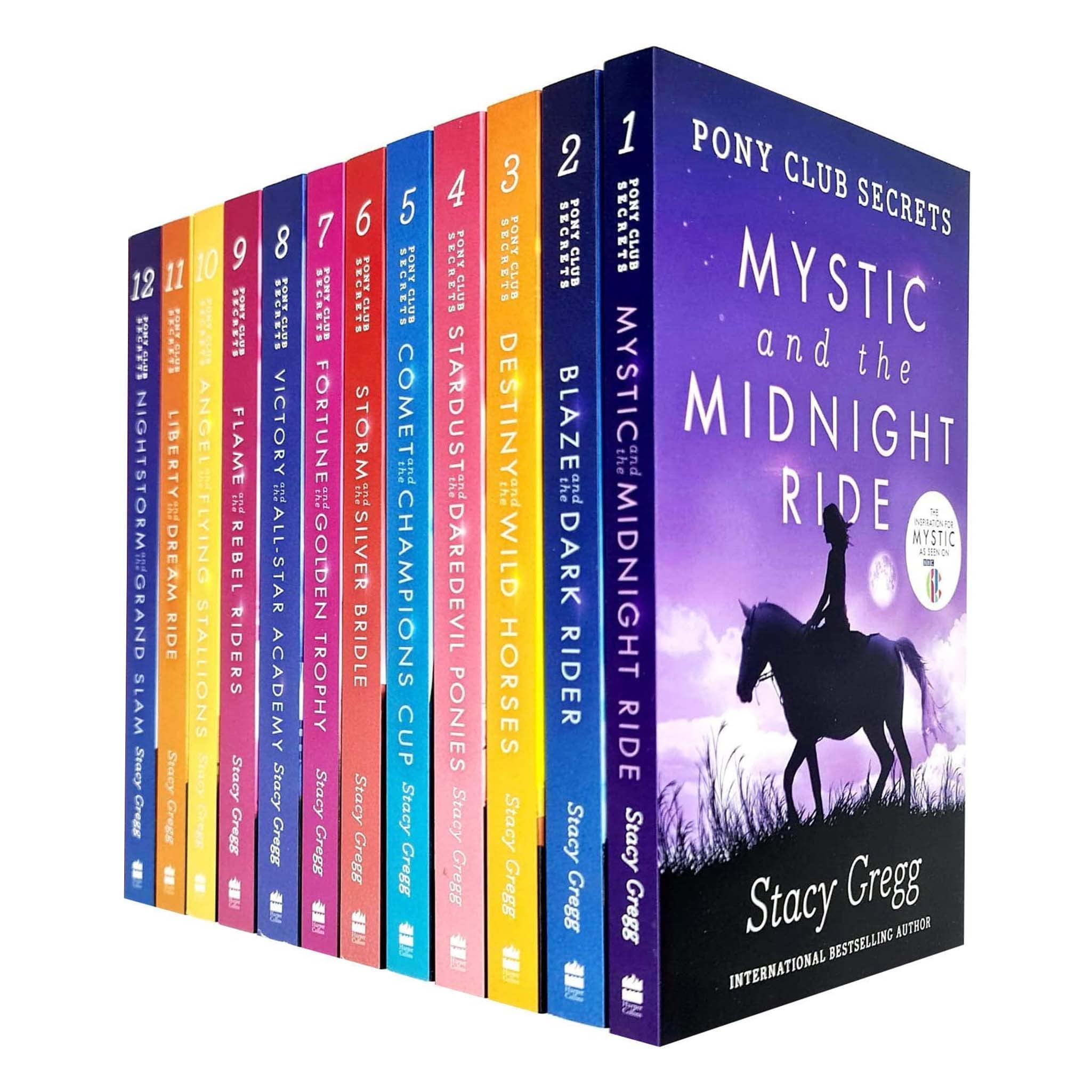 Pony Club Secrets Series by Stacy Gregg 12 Books Collection Set (Mystic ...