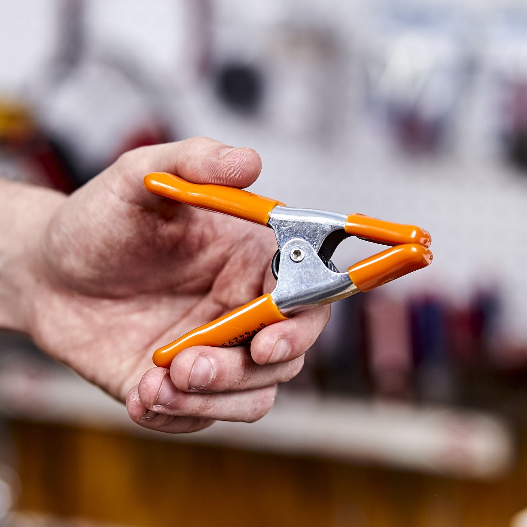 Pony Jorgensen 3202-HT 2" Metal Spring Clamp w/Protected Handle and ...