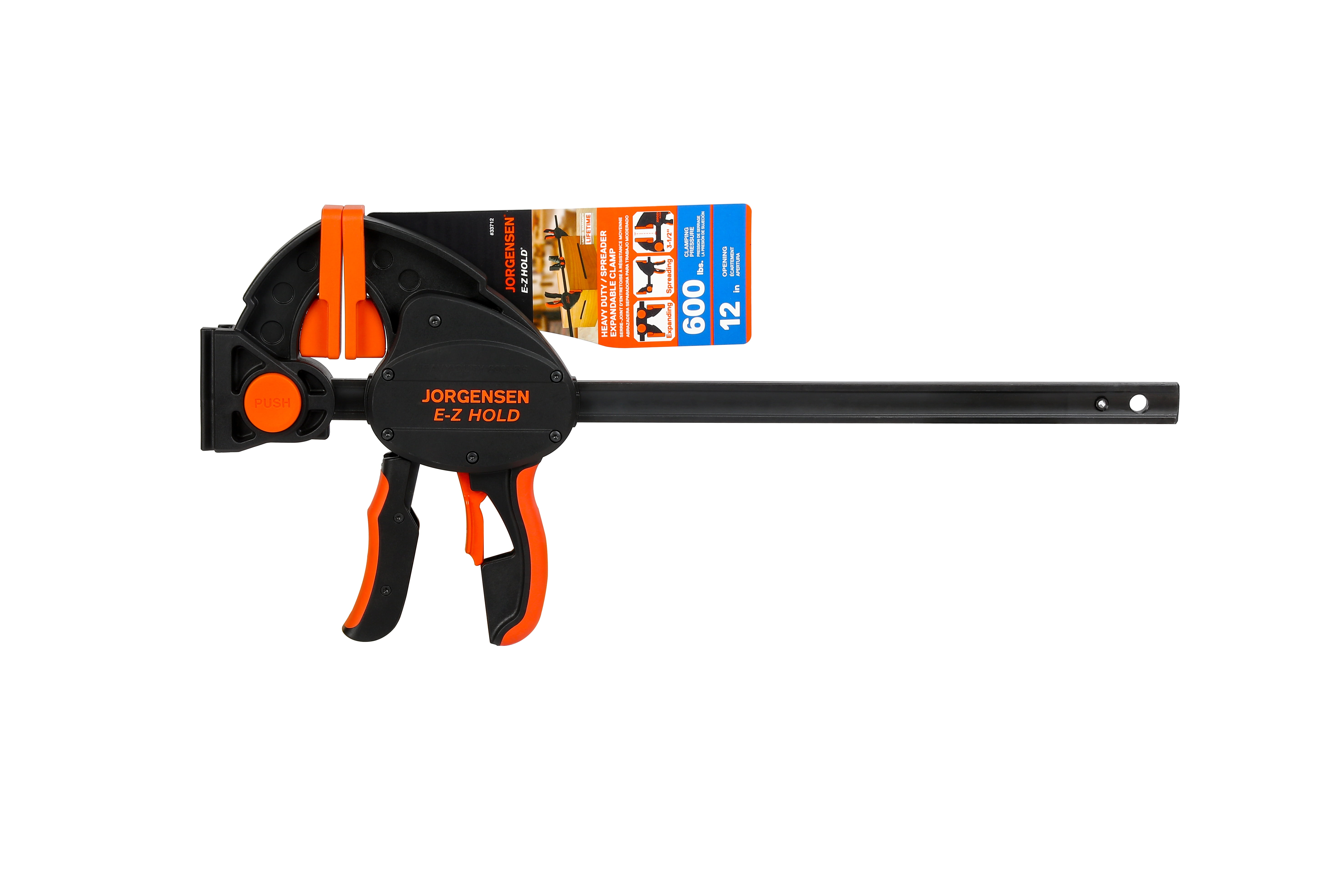 Pony Jorgensen 33712 E-Z Hold Expandable Bar Clamp Heavy Duty 12 ...
