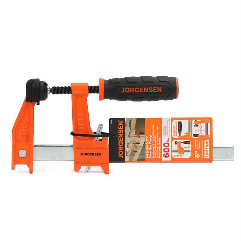 Pony Jorgensen 6" Steel Bar Clamp Medium Duty For Crafting Cabine, Each ...