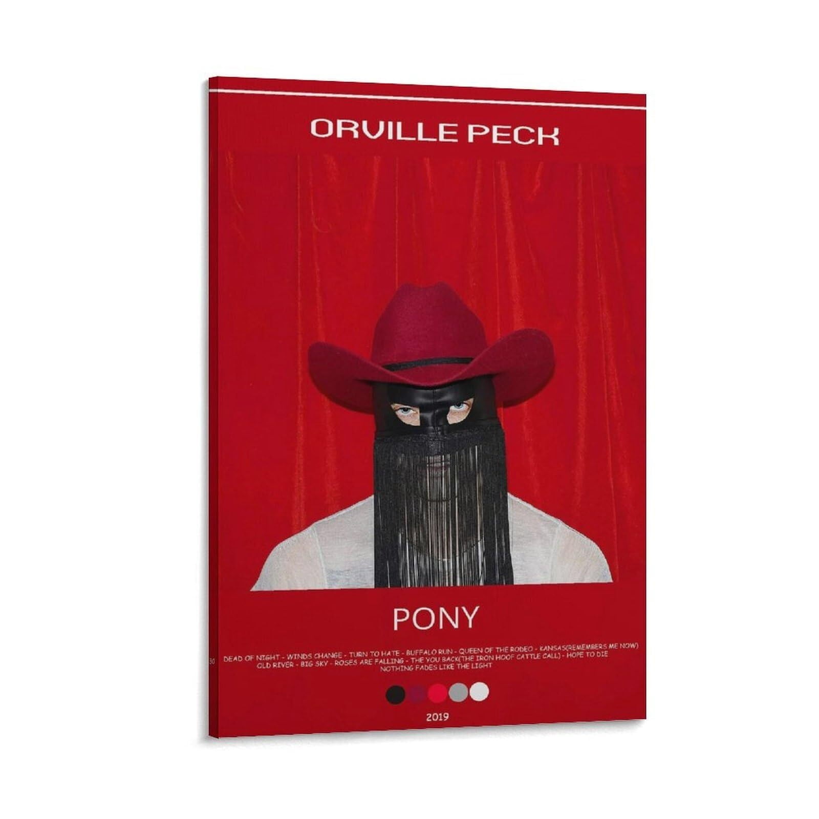 Pony Orville Peck Canvas Poster Bedroom Decoration Landscape Office ...