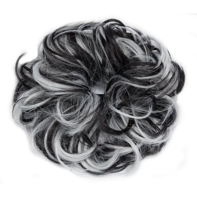 Pony Tail Hair Extension Bun Hairpiece Wrap Chignon Big Wave Curls ...