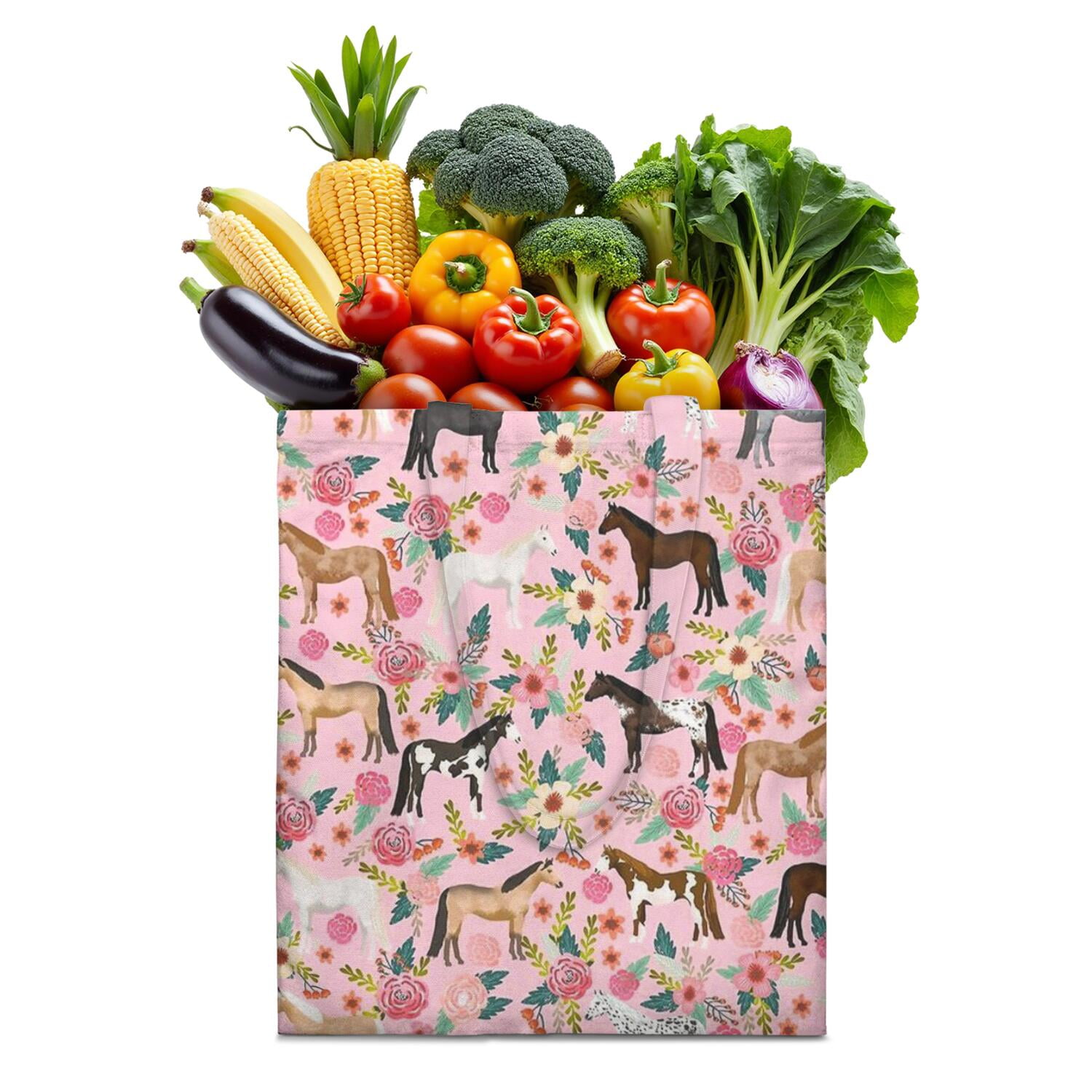 Pony Tote Bag – Adorable Pony Theme Tote Bag for Kids, Farm Trips, and ...