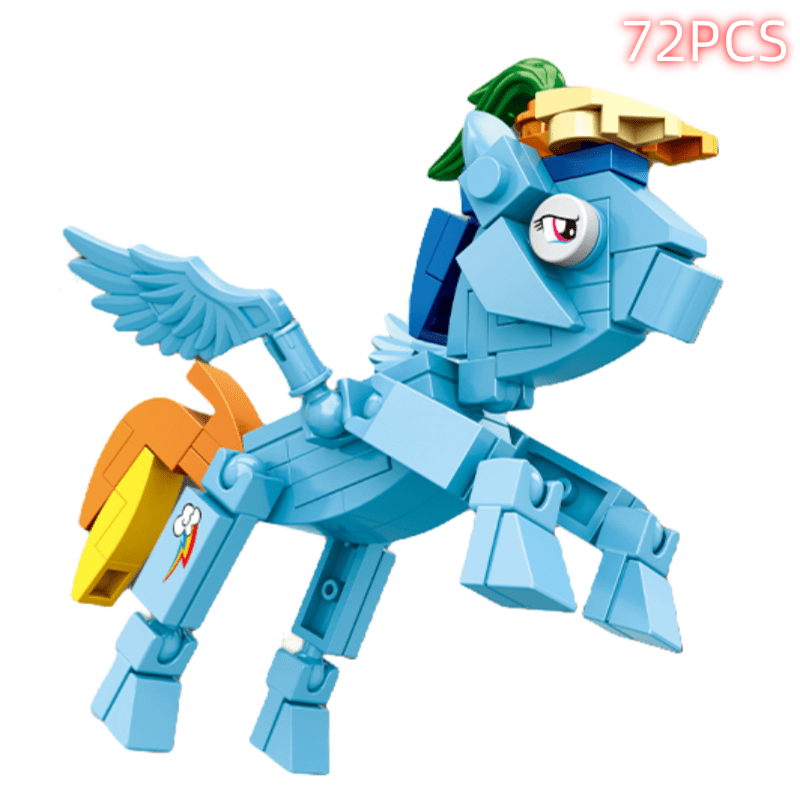 Pony War Mini Model Action Figure Kawaii Building Blocks Compatible ...