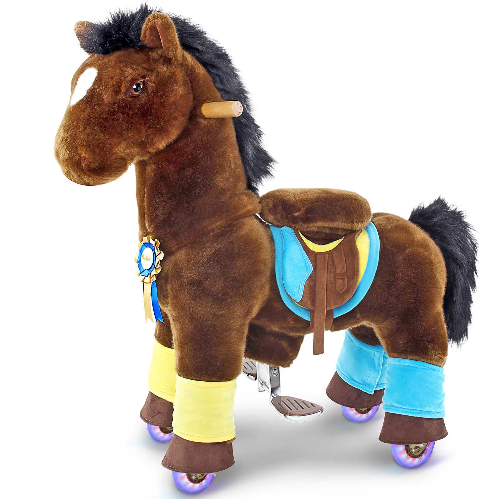 PonyCycle Ride on Horse Toy Mechanical Horse for Boys and Girls Age 3-5 ...