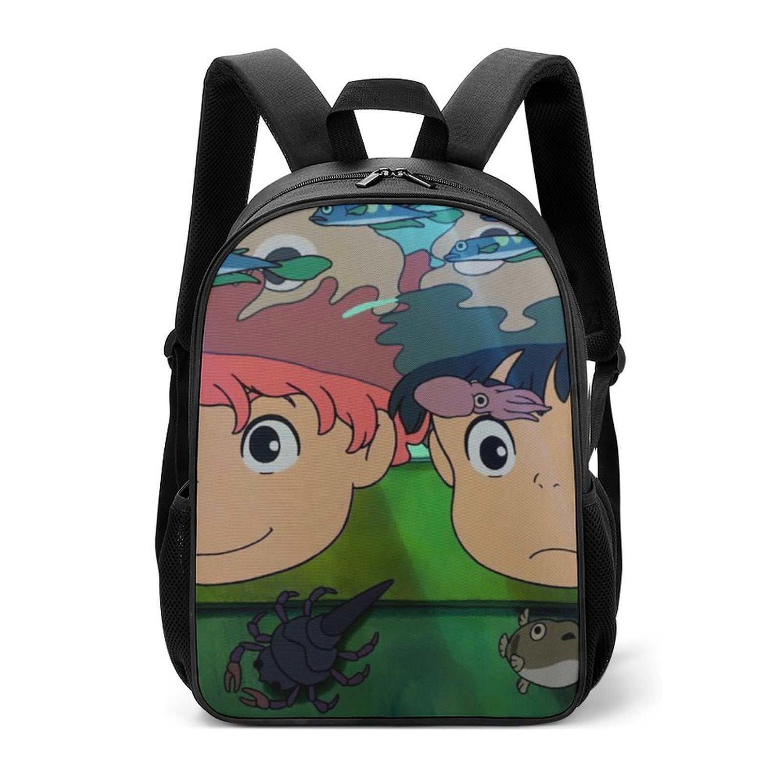 Ponyo Backpack Rucksack Casual Daypack Versatile Knapsack Lightweight ...