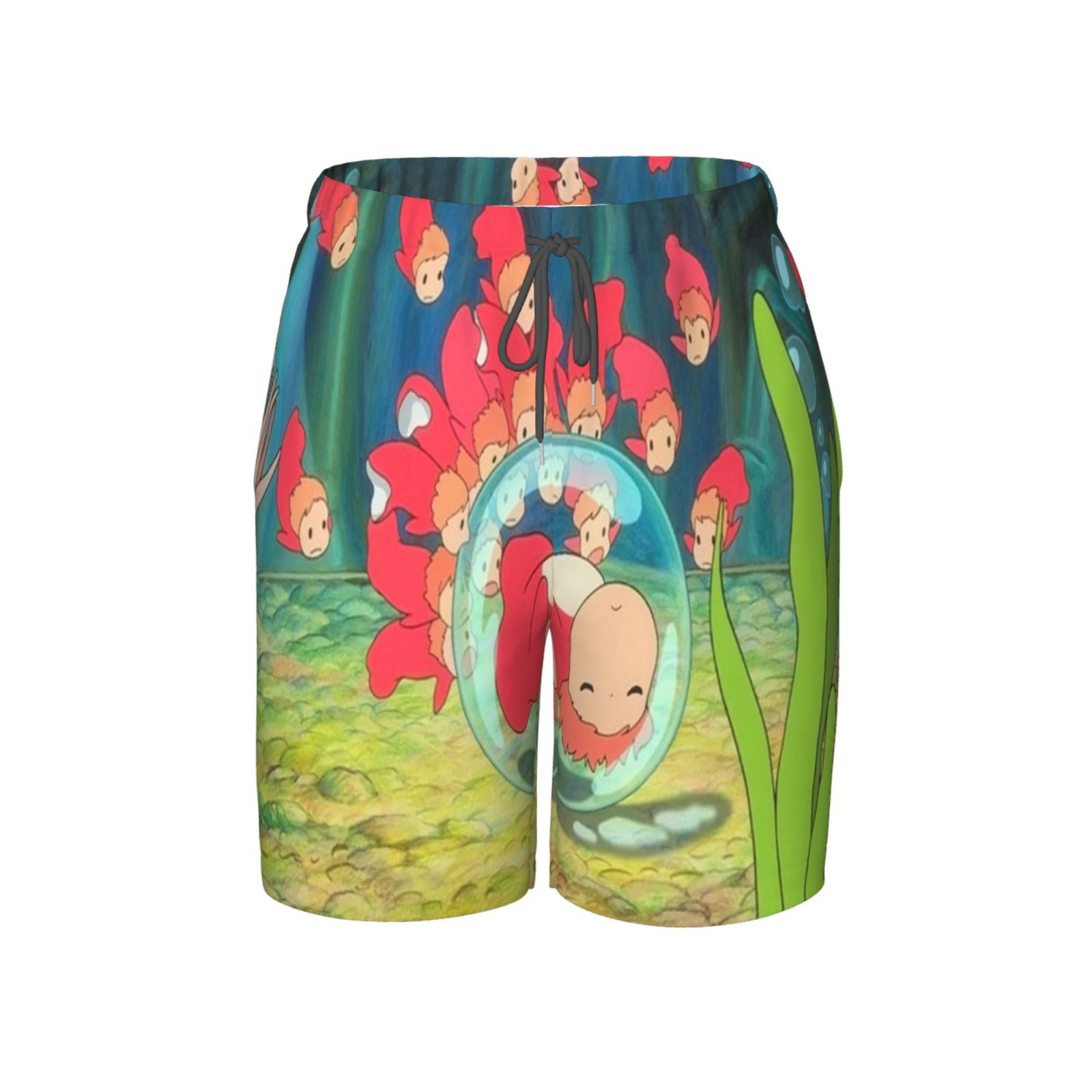 Pony-o Boys Swim Trunks with Mesh Liner Swim Shorts Youth Anti Swim ...