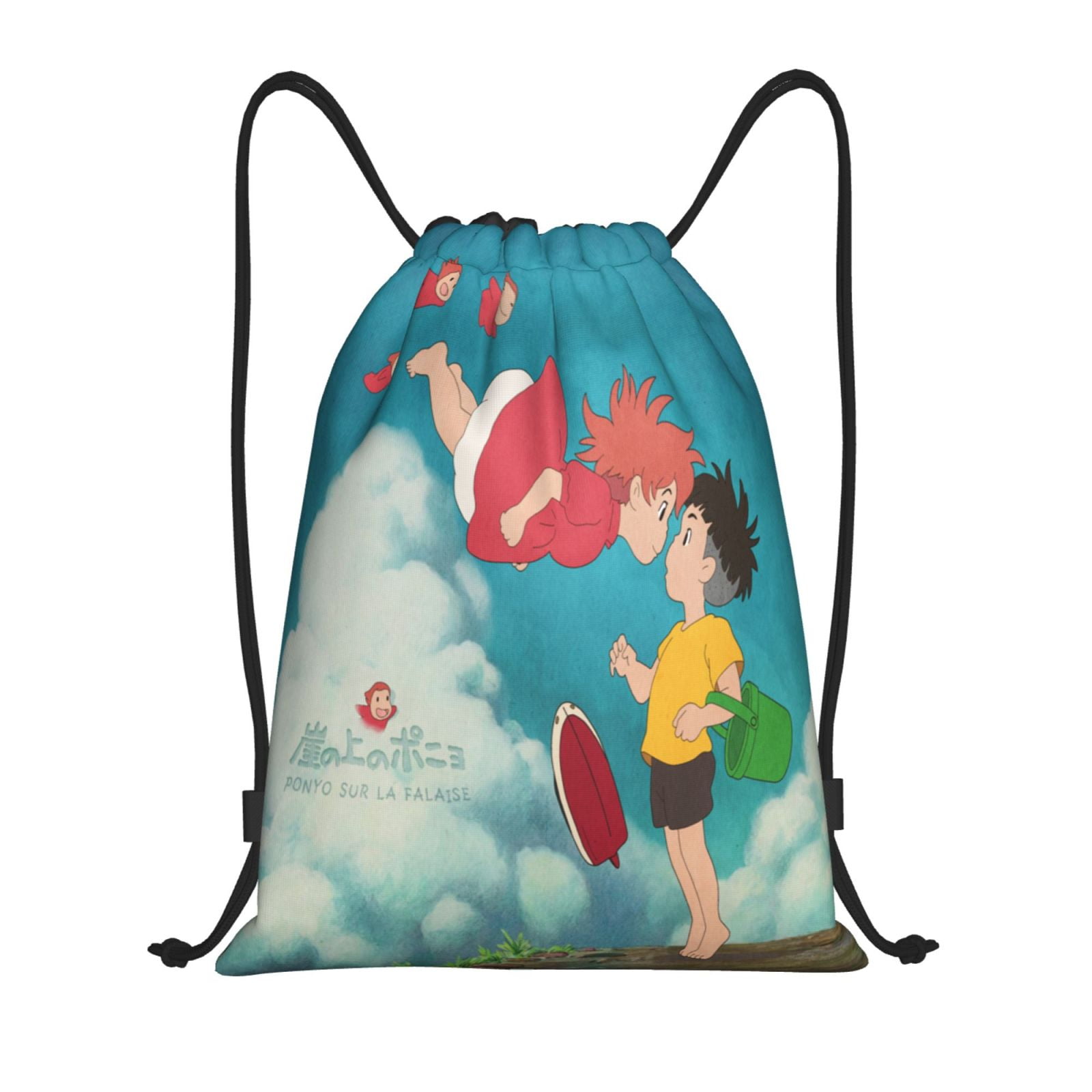 Ponyo Drawstring Bags Storage Backpack Drawstring Bags Bags Storage ...