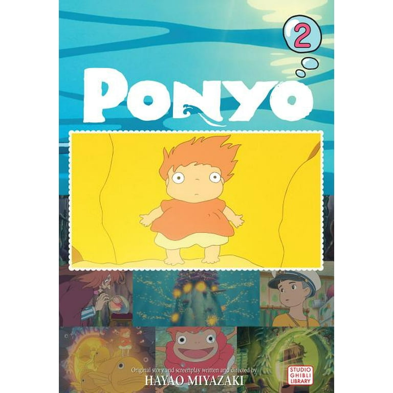 Ponyo Movie Poster Japanese