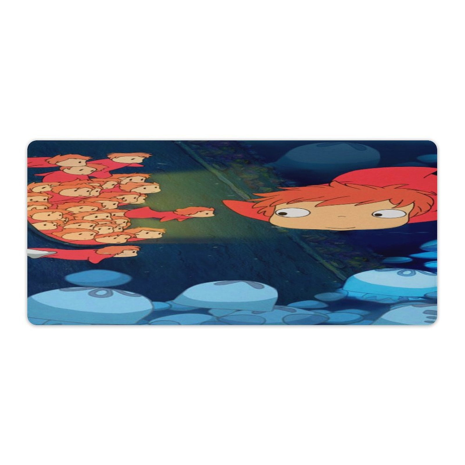 Ponyo Large Mouse Pad Cartoon Mouse Pad Rectangle Mouse Pads for ...