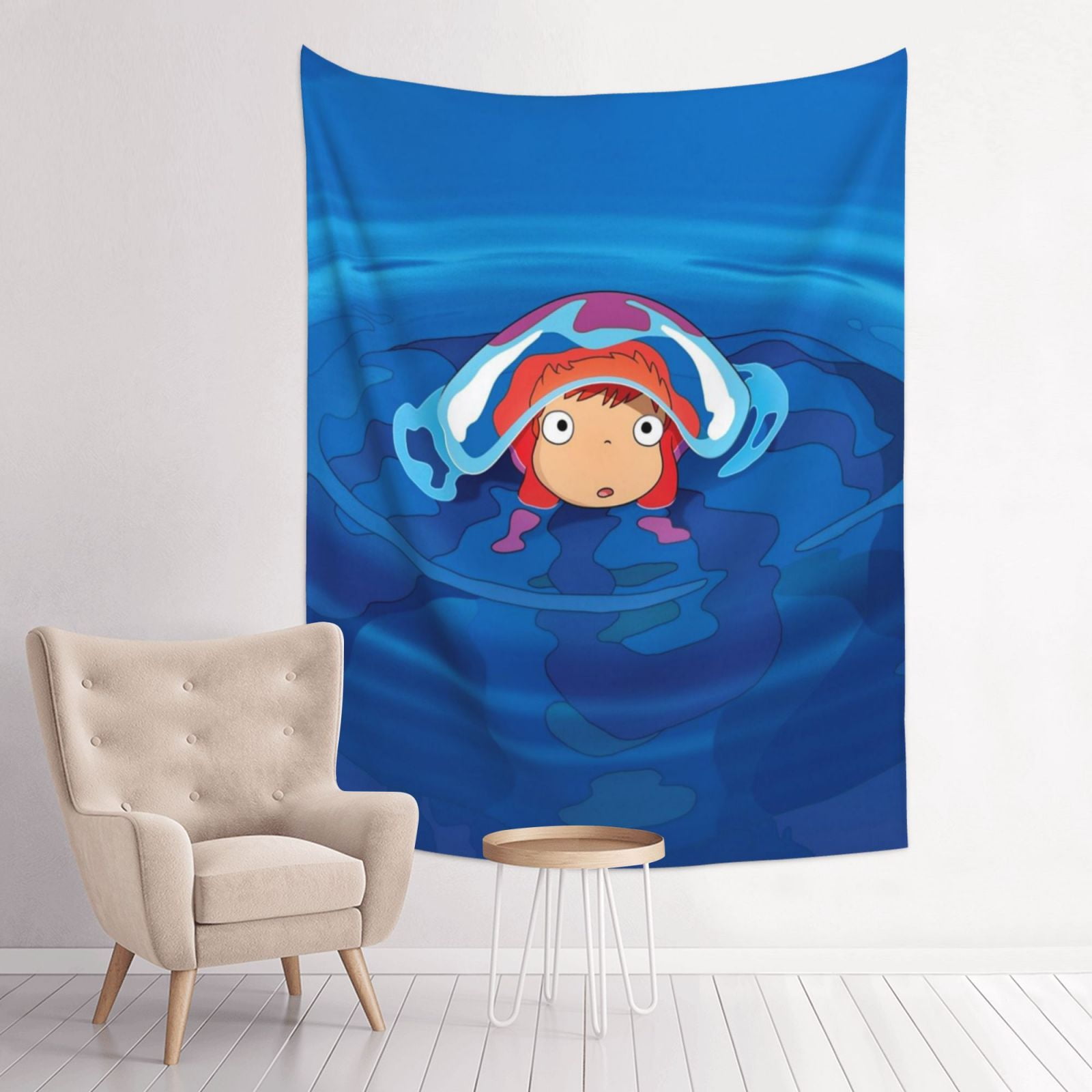 Pony-o Wall Art Cartoon Tapestry Hanging In Bedroom Living Room Cafe ...