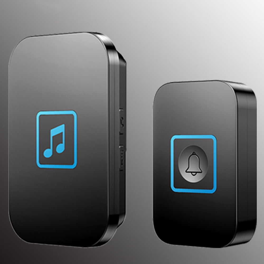 Ponyta Wireless Doorbell Kit, Door Bell Operating at Over 1000 Feet ...