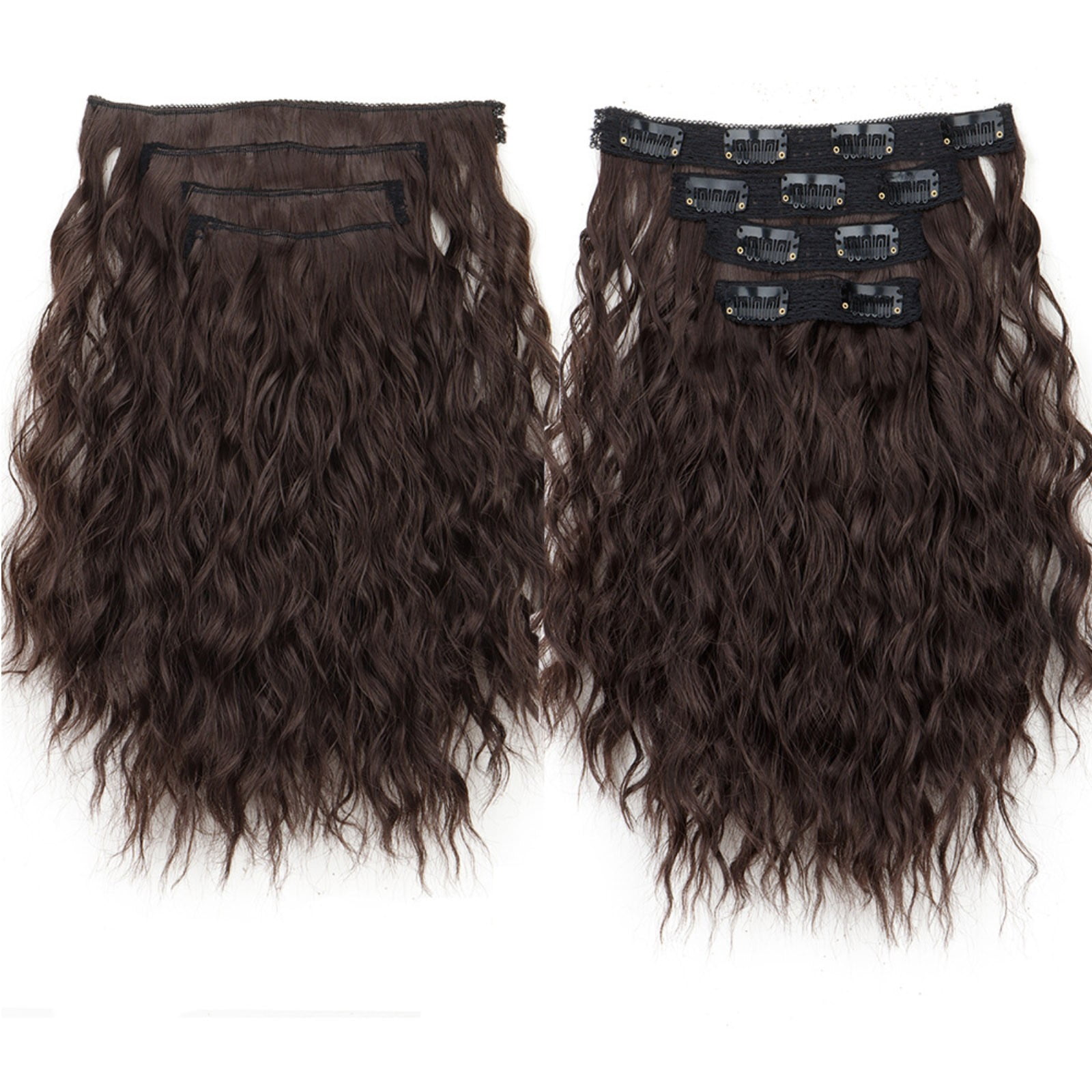 Ponytail Hair Extensions 14 Inch Curly Wavy Ponytail Hair Pieces For ...