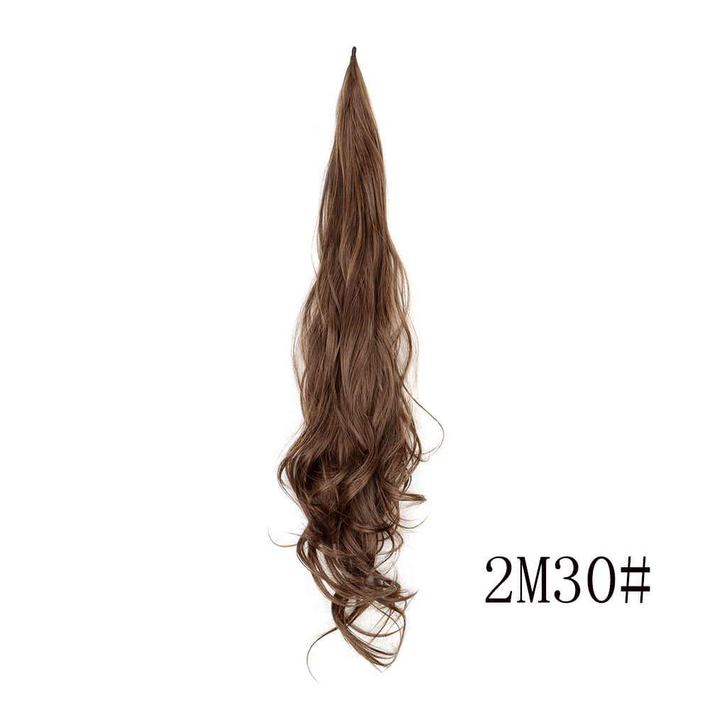 Ponytail wig, high ponytail, large intestine curl, high temperature ...