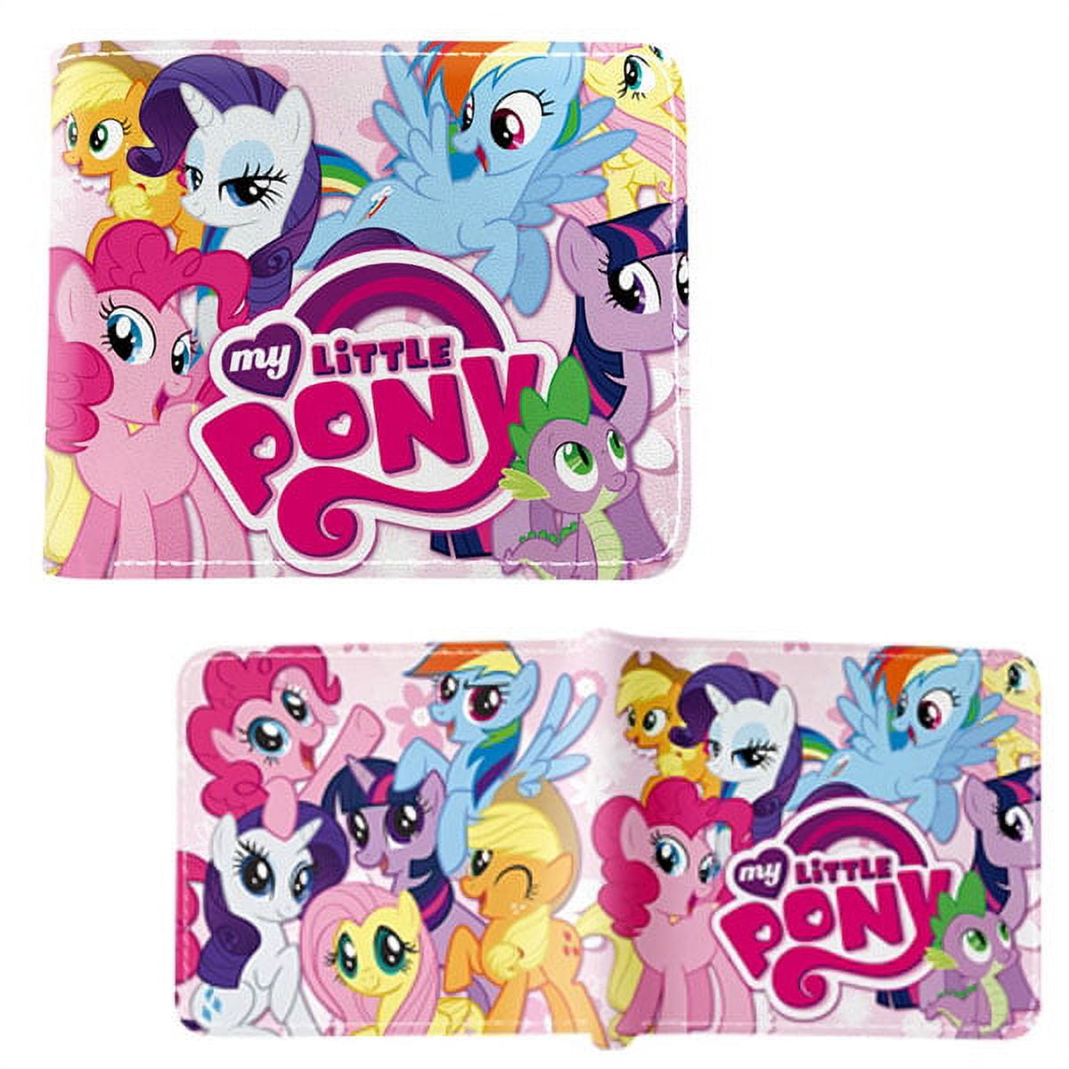 Ponyville - My Little Pony 4x5" Bi-Fold Wallet - Walmart.com